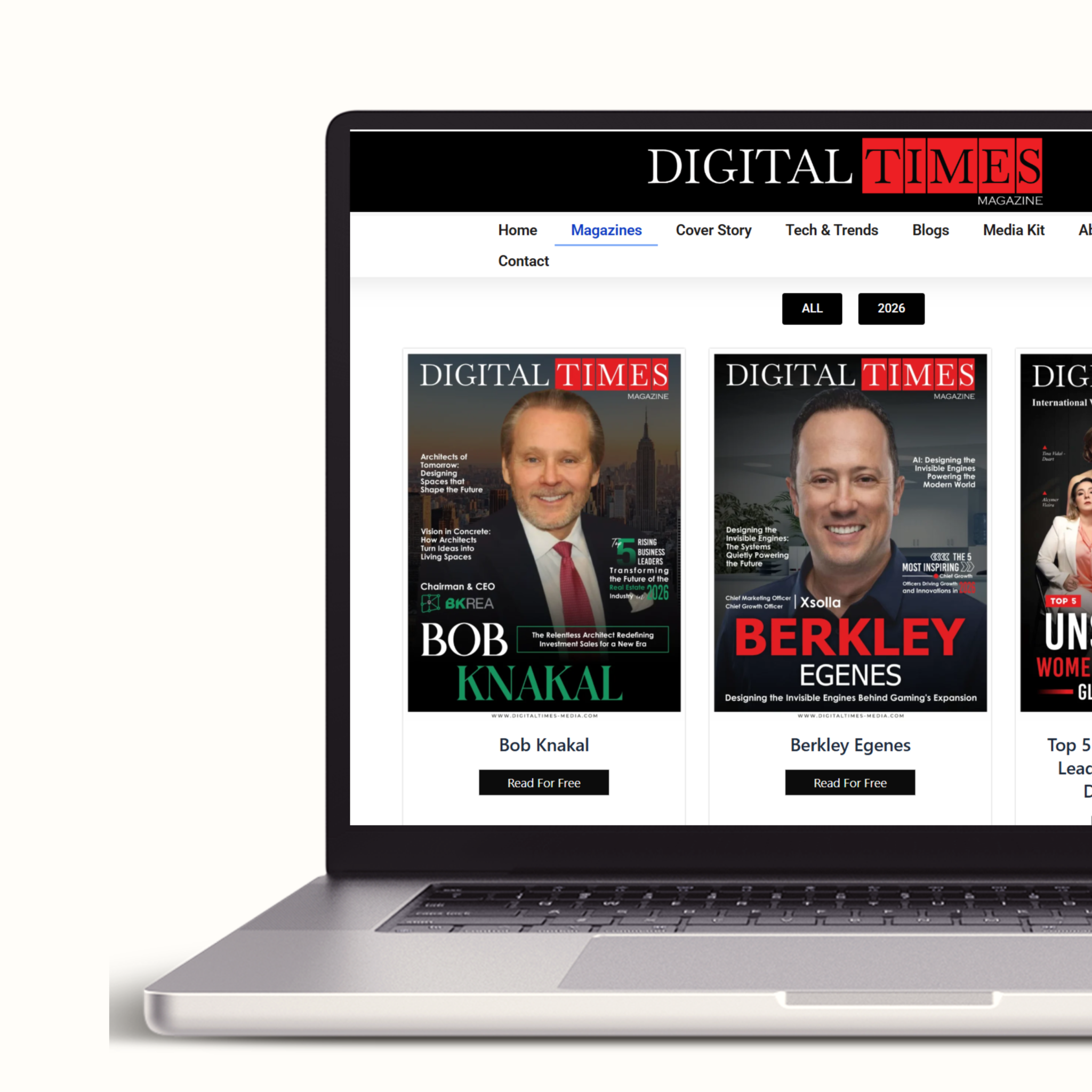 Media Kit - Digital Times Media Magazine